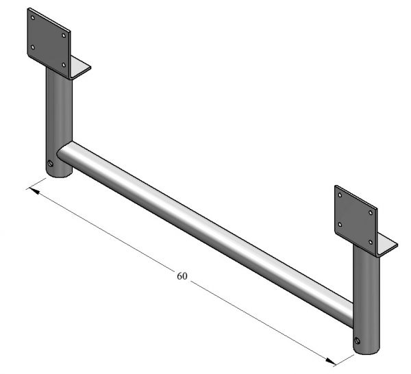 MAGNUM® MHLS1005 Boardwalk H-Bracing System - Magnum Piering