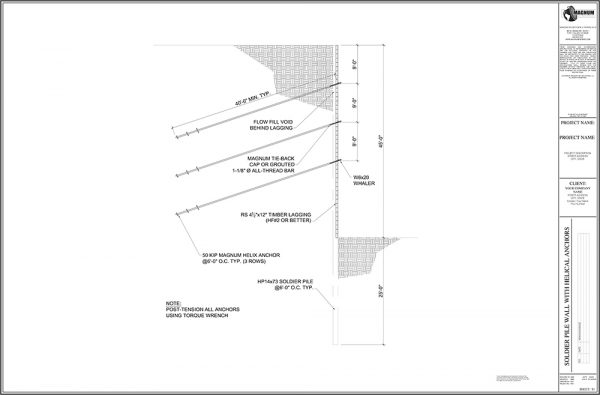 Free CAD Files - Browse Excavation Shoring CAD Files to Download